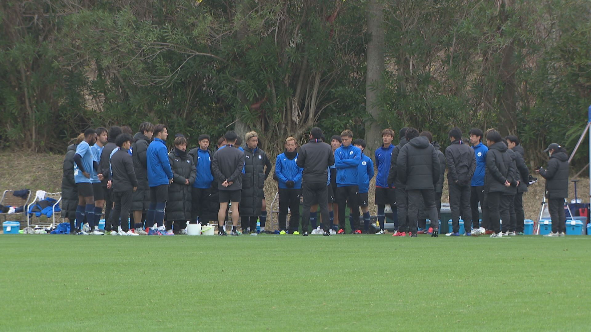 新チーム初の練習試合でJ1相手に！ 鹿児島ユナイテッドFC – MBCスポーツニュース